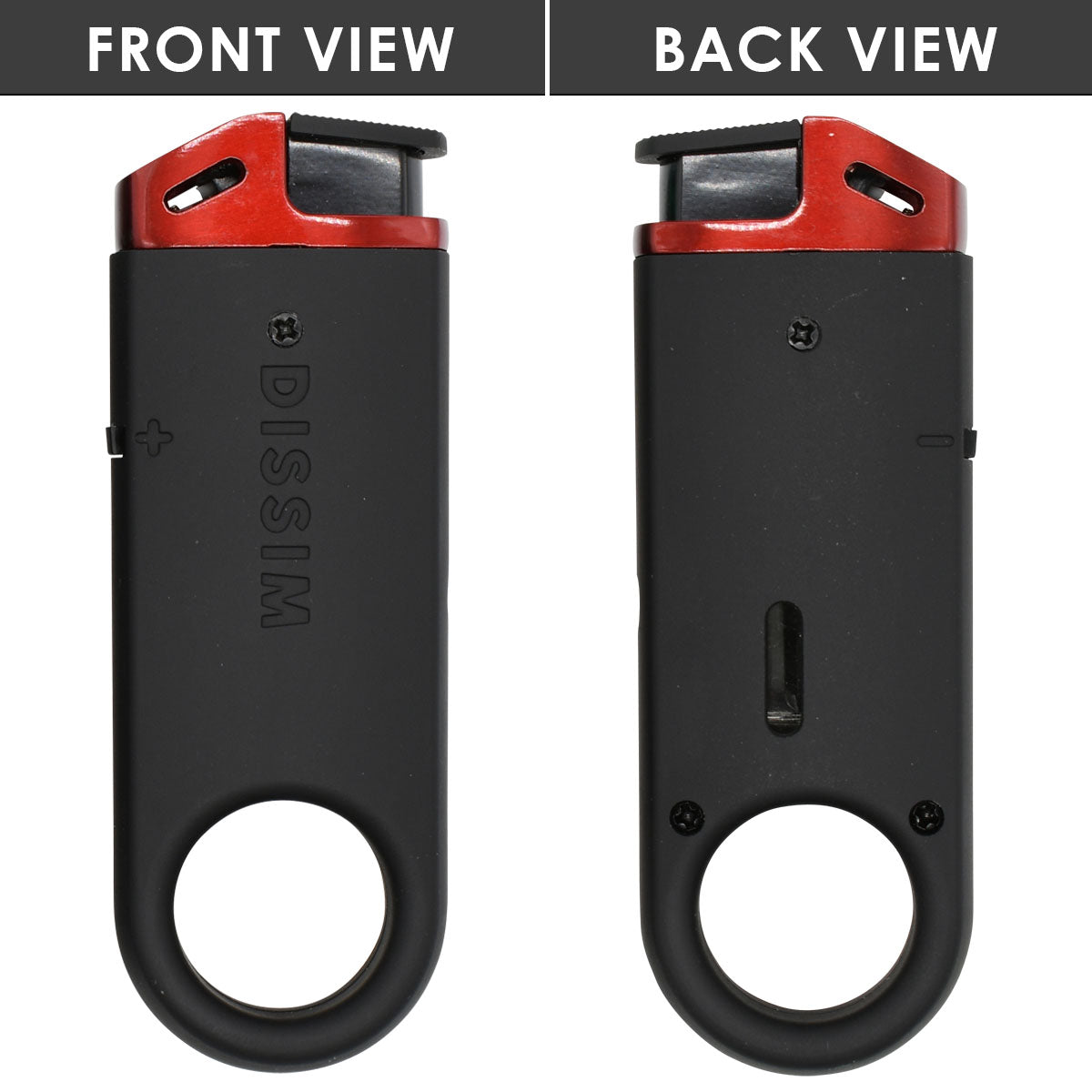 DISSIM Slim Series Inverted Soft Flame Pocket Lighters – Fuego Lighters